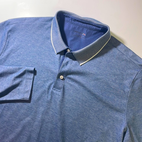 UNTUCKit | Shirts | Untuckit Mens 2xl Xxl Blue Regular Fit Long Sleeve ...